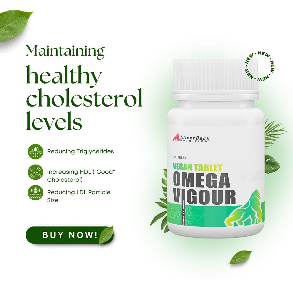 Vegan Omega 3 Tablets 1000mg | EPA 550mg | DHA 350mg