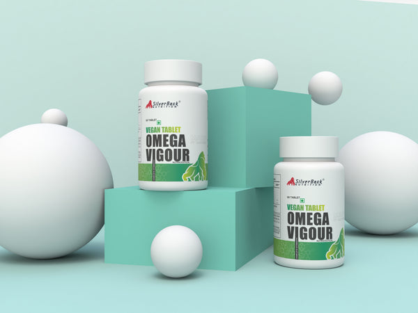 Vegan Omega 3 Tablets 1000mg | EPA 550mg | DHA 350mg